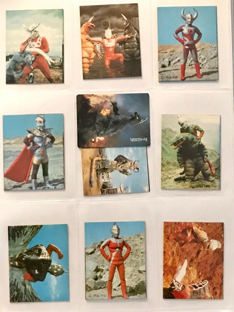 Rare Authentic Vintage Set (100+ cards) Ultraman from 1980-90s ...
