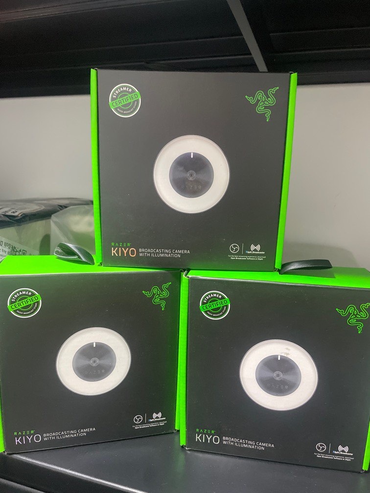 Razer kiyo webcam x3, Computers & Tech, Parts & Accessories, Webcams on ...