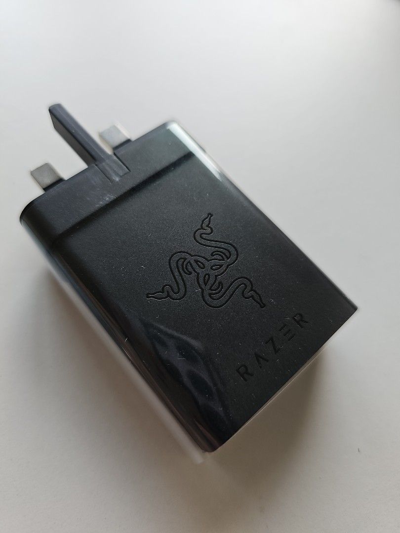 Razer power adapter, Mobile Phones & Gadgets, Mobile & Gadget ...