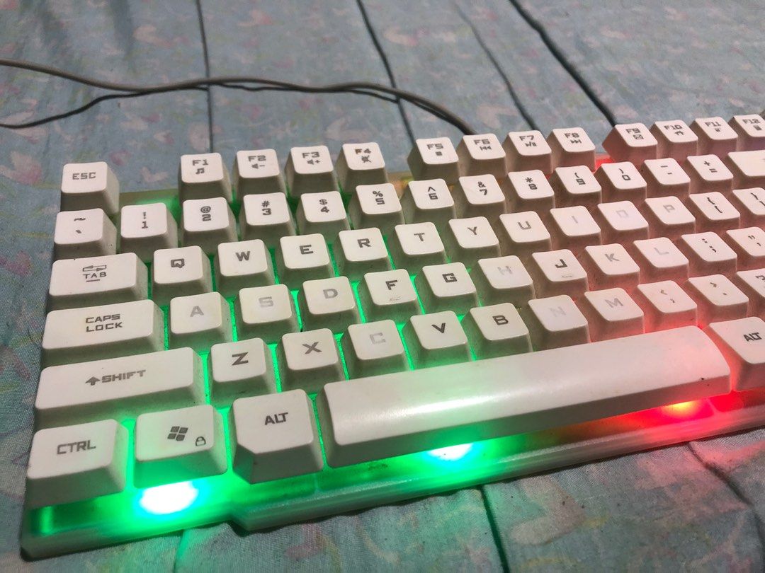 Rgb Gaming Keyboard Computers And Tech Parts And Accessories Computer Keyboard On Carousell