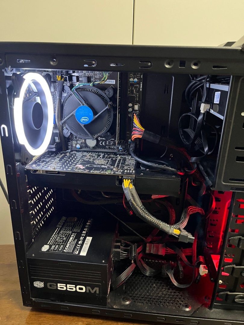 RX580 8GB RGB I5 GAMING PC DESKTOP RADEON CUSTOM 256GB SSD WORKSTATION ...