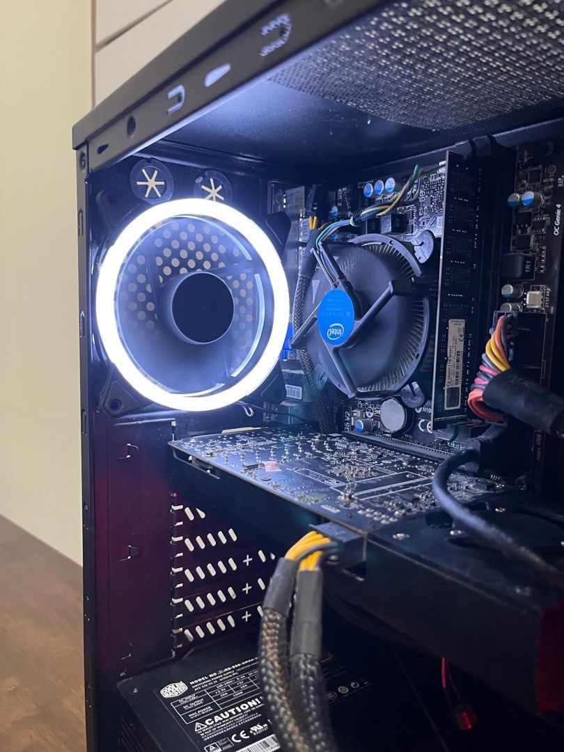 RX580 8GB RGB I5 GAMING PC DESKTOP RADEON CUSTOM 256GB SSD WORKSTATION CPU OFFICE 2021 ...