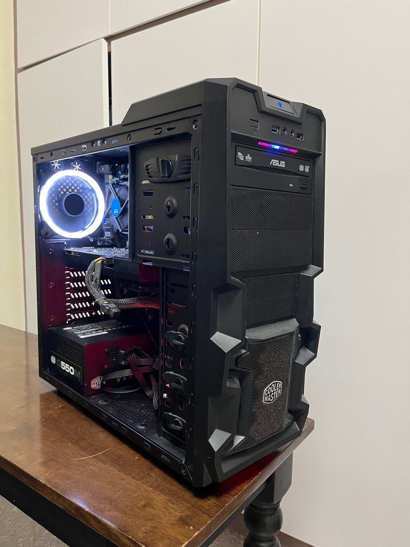 RX580 8GB RGB I5 GAMING PC DESKTOP RADEON CUSTOM 256GB SSD WORKSTATION CPU OFFICE 2021 ...