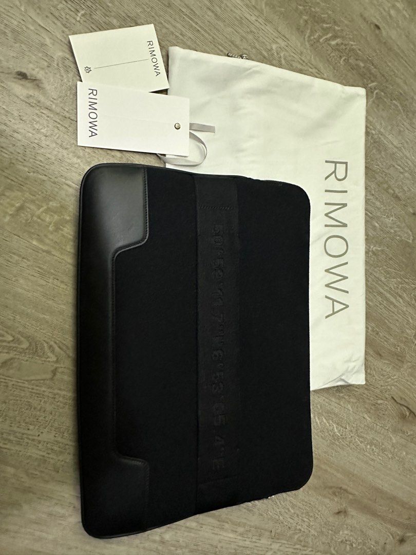 Rimowa Neverstill Black Flat Pouch, Luxury, Accessories on Carousell