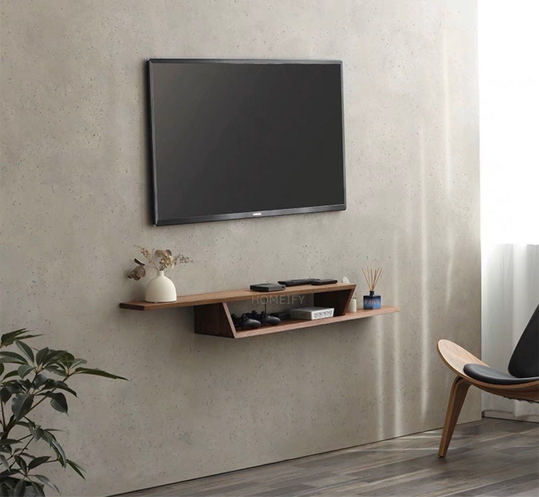 RIORE Modern Floating Tv Console, Furniture & Home Living, Furniture ...