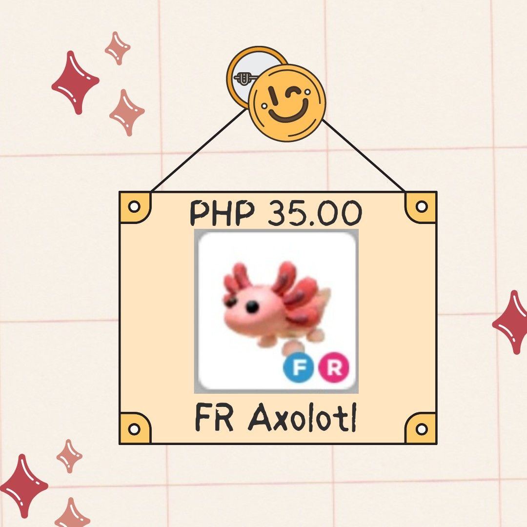 Roblox/Adopt Me | Axolotl, Video Gaming, Video Games, Others on Carousell