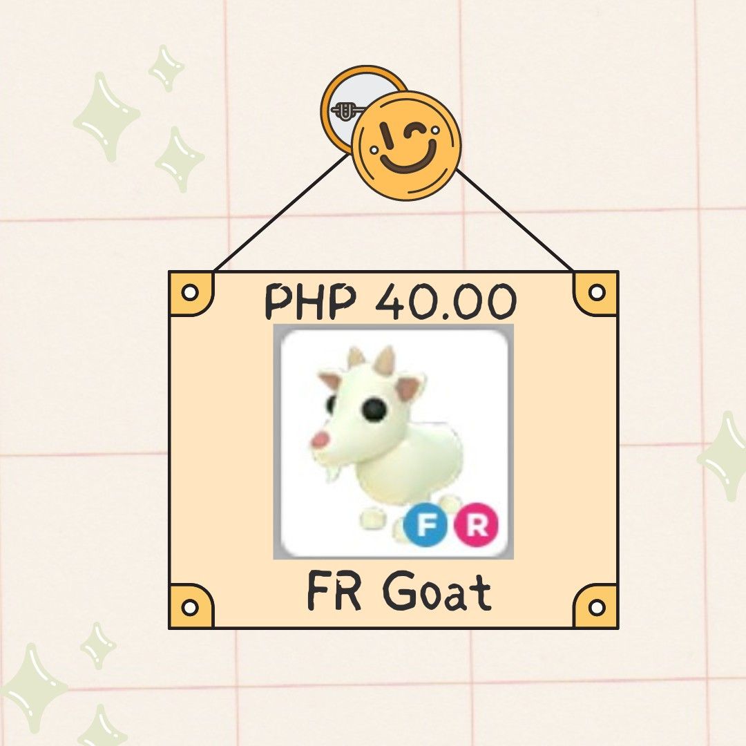 Roblox/Adopt Me | Goat, Video Gaming, Video Games, Others on Carousell