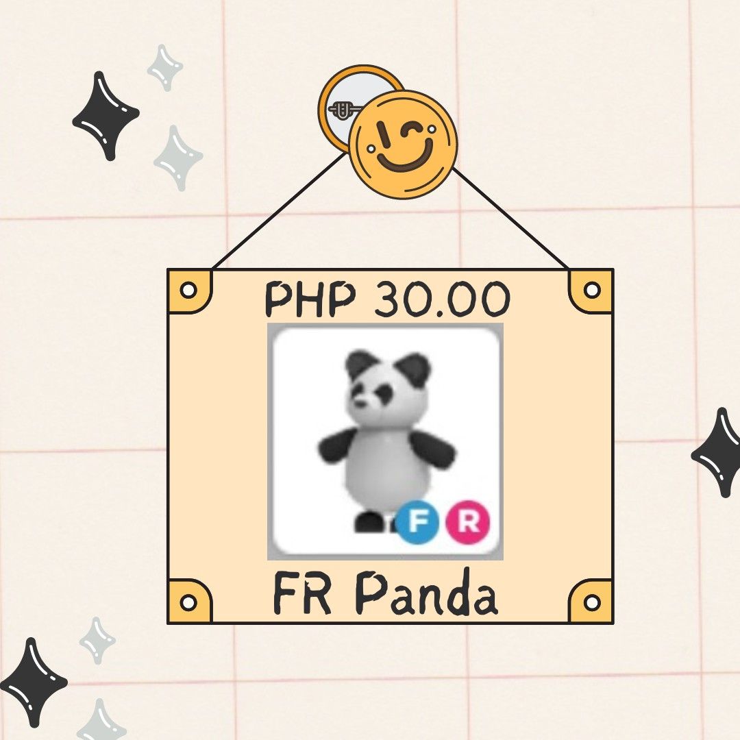 Roblox/Adopt Me | Panda, Video Gaming, Video Games, Others on Carousell