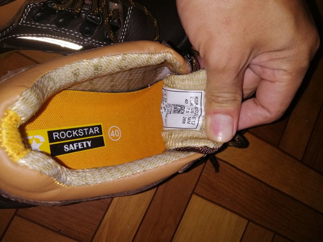 Rockstar Safety Shoes on Carousell