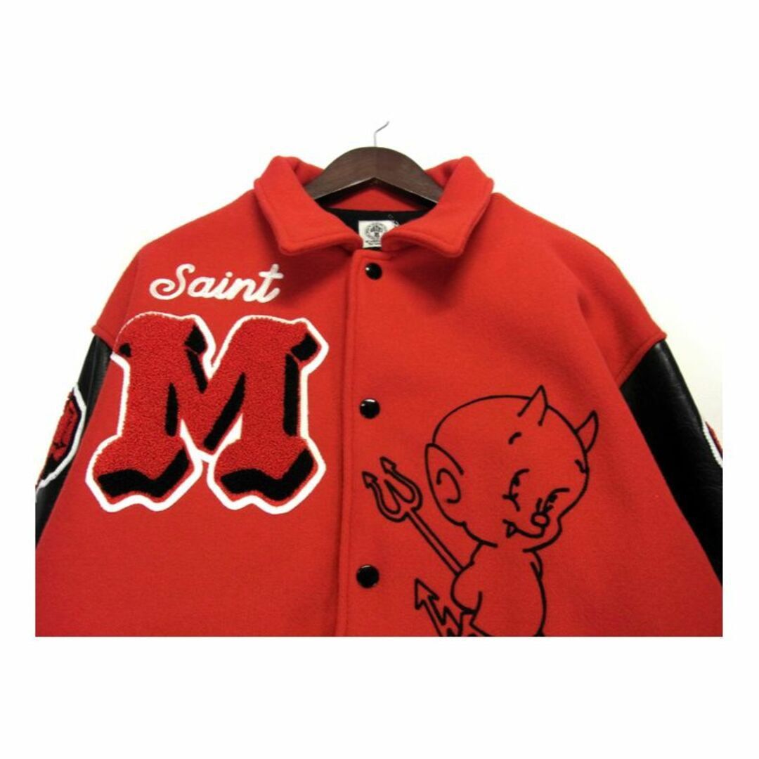 Saint Michael Devil Varsity Jacket on Carousell