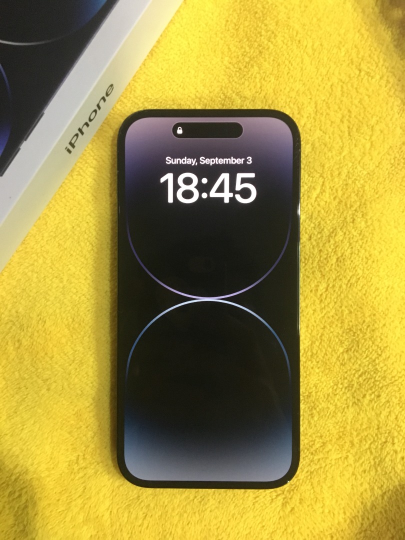 SALE: [Pre-loved] iPhone 14 Pro Space Black 128GB, Mobile Phones ...