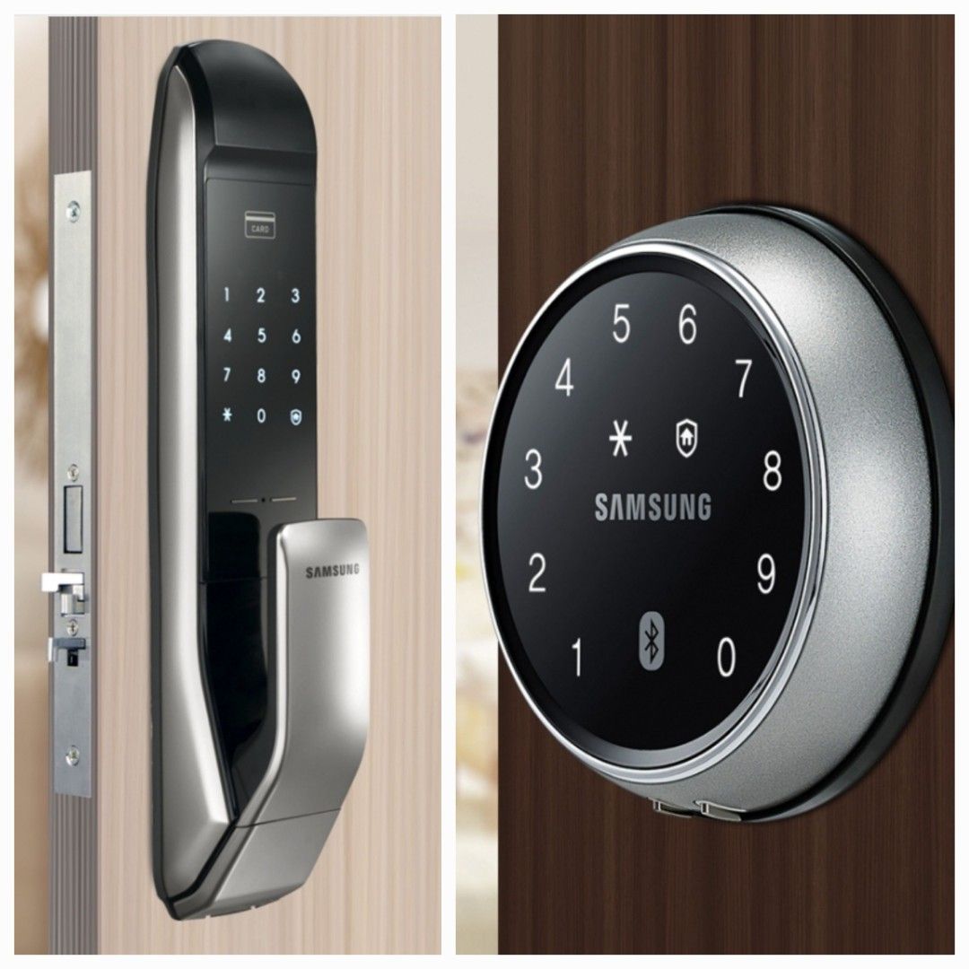 Samsung Combo Digital Lock (SHP-DP727 & SHP-DS705), Furniture & Home Living, Security & Locks ...