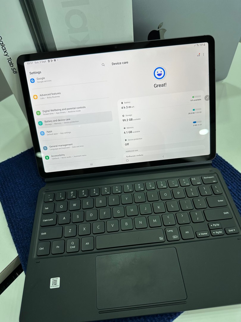 Samsung Galaxy Tab S8 8+128GB, Computers & Tech, Laptops & Notebooks on ...
