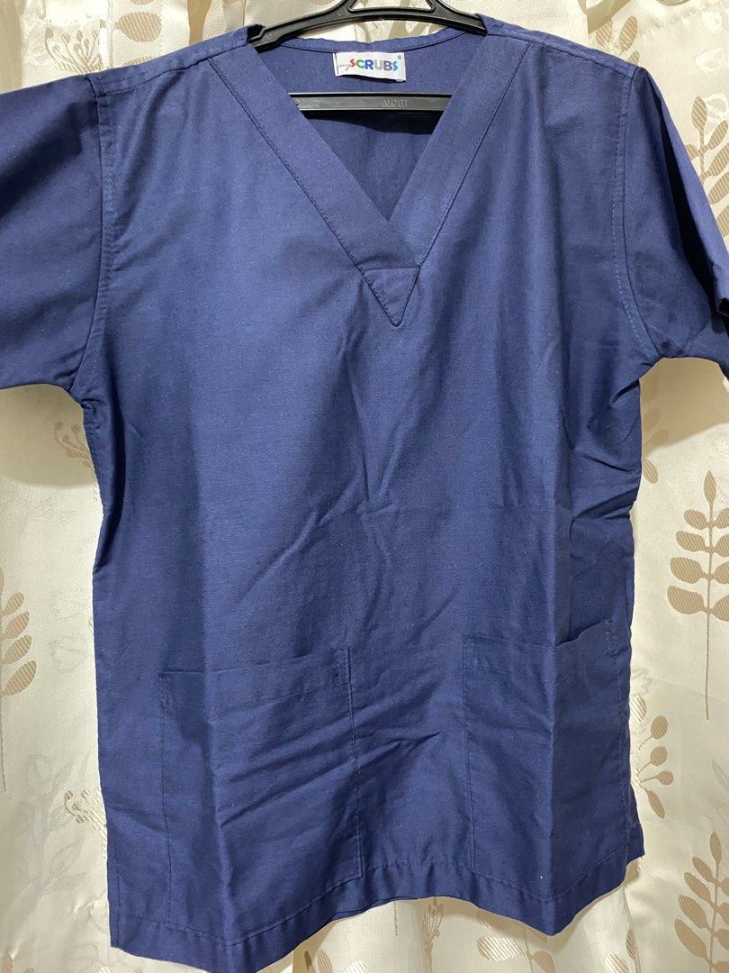 Scrub suit (Dark Blue), Women's Fashion, Dresses & Sets, Sets or ...