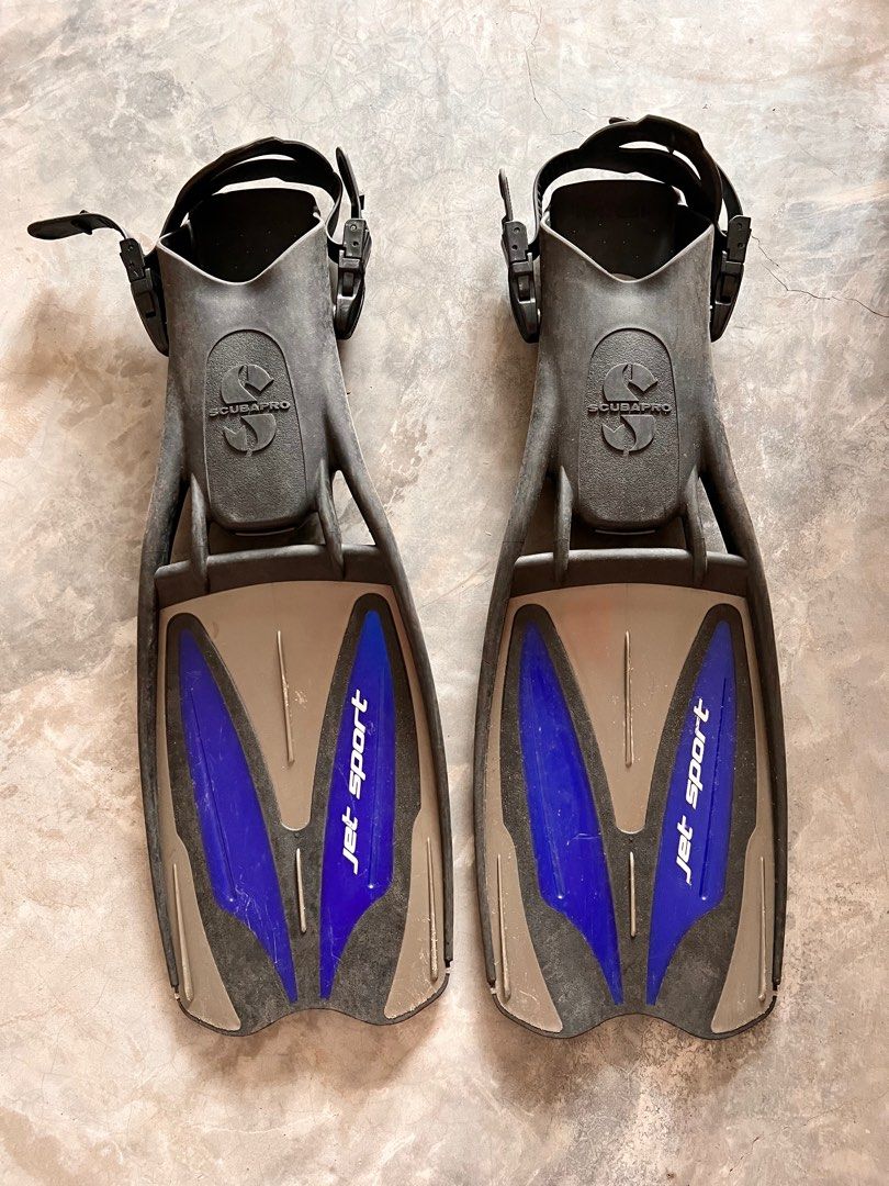 Scuba Pro Jet Sport Dive Fins, Sports Equipment, Other Sports Equipment ...