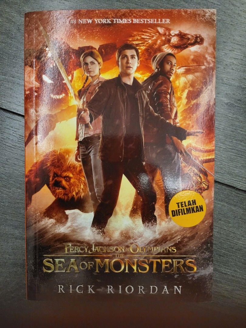 Sea of Monster / Percy Jackson by Rick Riodian on Carousell