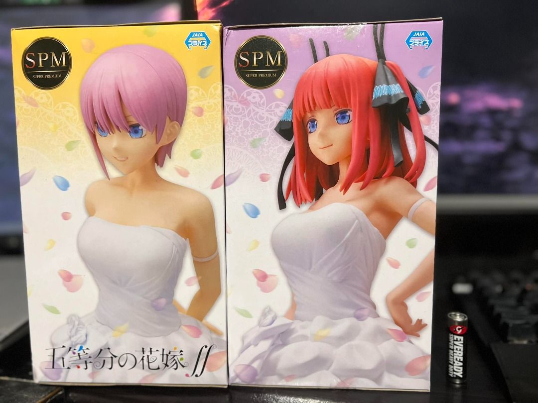 Sega The Quintessential Quintuplets Nino Nakano, Ichika Nakano Wedding ...