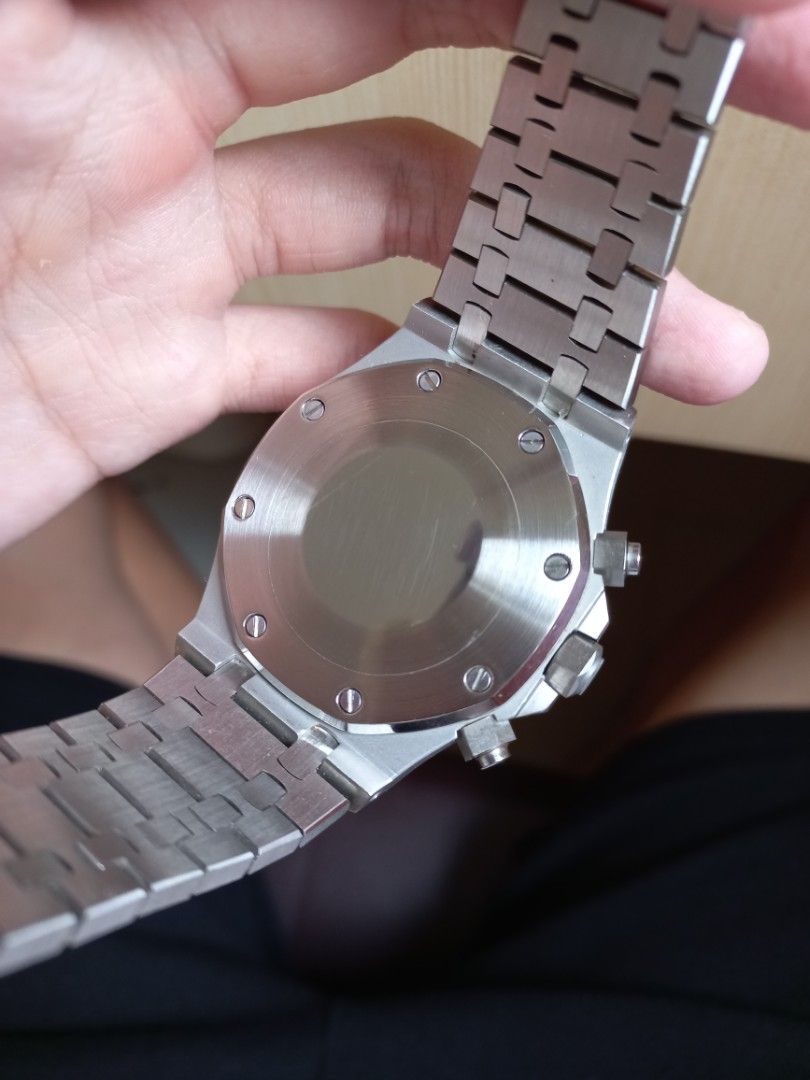 Seiko AP Royal Oak Mod Watch, Men's Fashion, Watches & Accessories ...