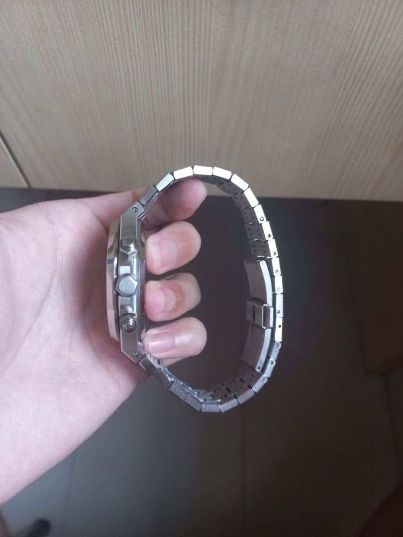 Seiko AP Royal Oak Mod Watch, Men's Fashion, Watches & Accessories ...