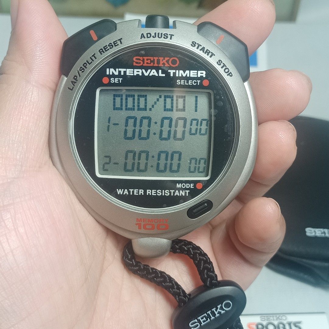 SEIKO S052 STOPWATCH, Sports Equipment, Other Sports Equipment and ...