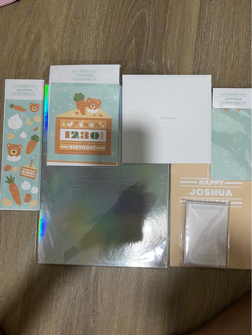 seventeen joshua birthday box, Hobbies & Toys, Memorabilia ...