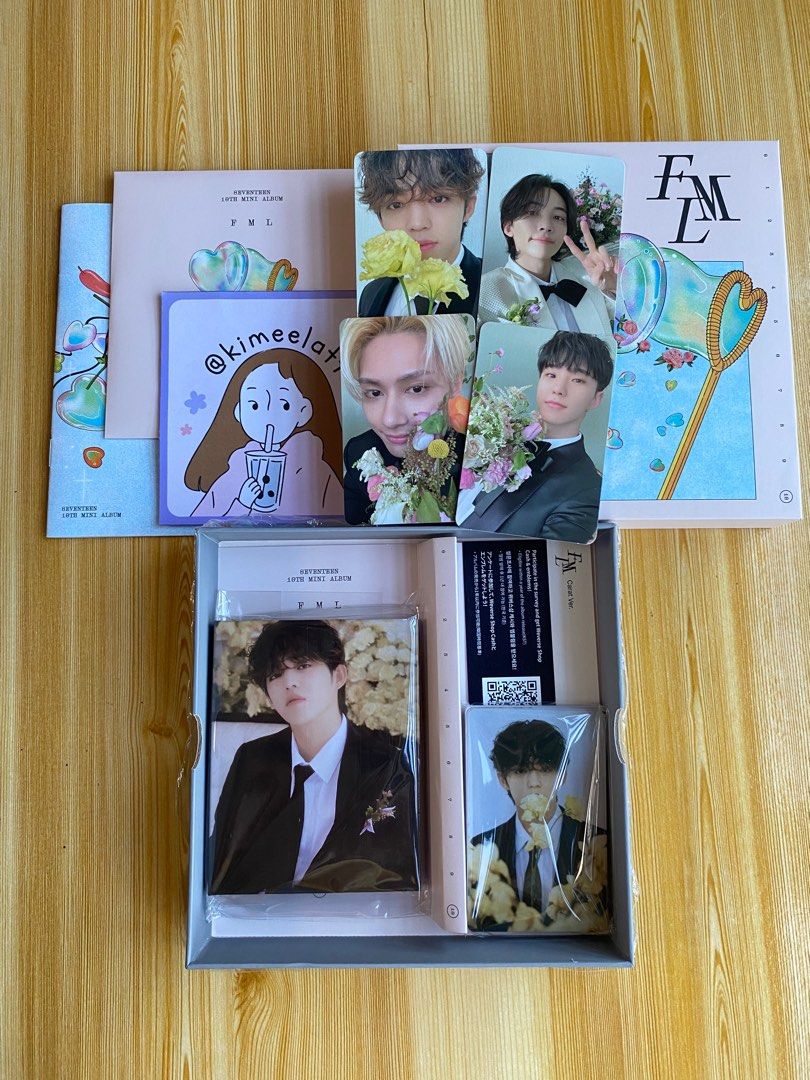 SEVENTEEN SVT FML CARAT VERSION WITH PHOTOCARD POB (random) - S.COUPS ...