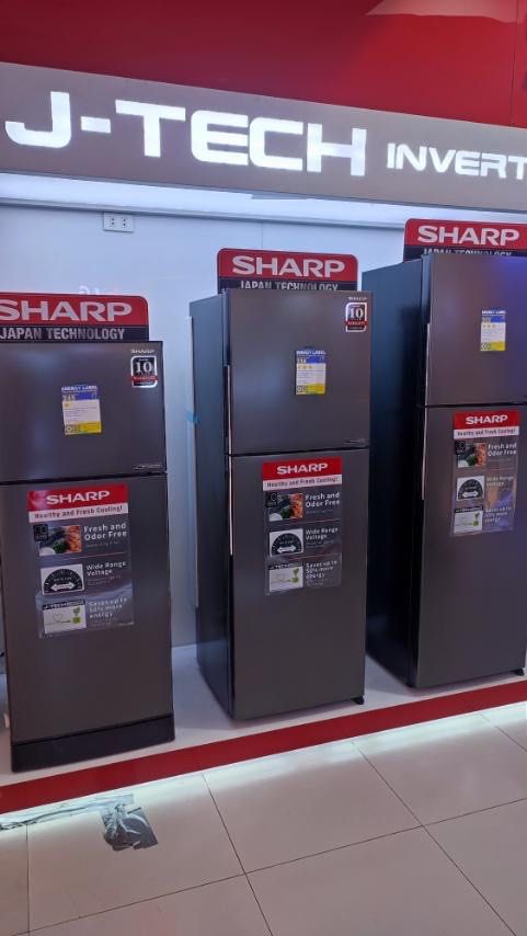 SHARP TWO DOOR INVERTER REFRIGERATOR, TV & Home Appliances, Kitchen ...