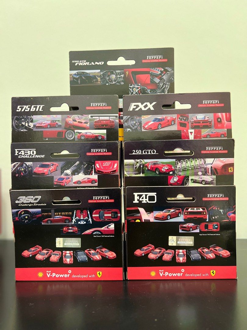 Shell x Ferrari Set, Hobbies & Toys, Toys & Games on Carousell