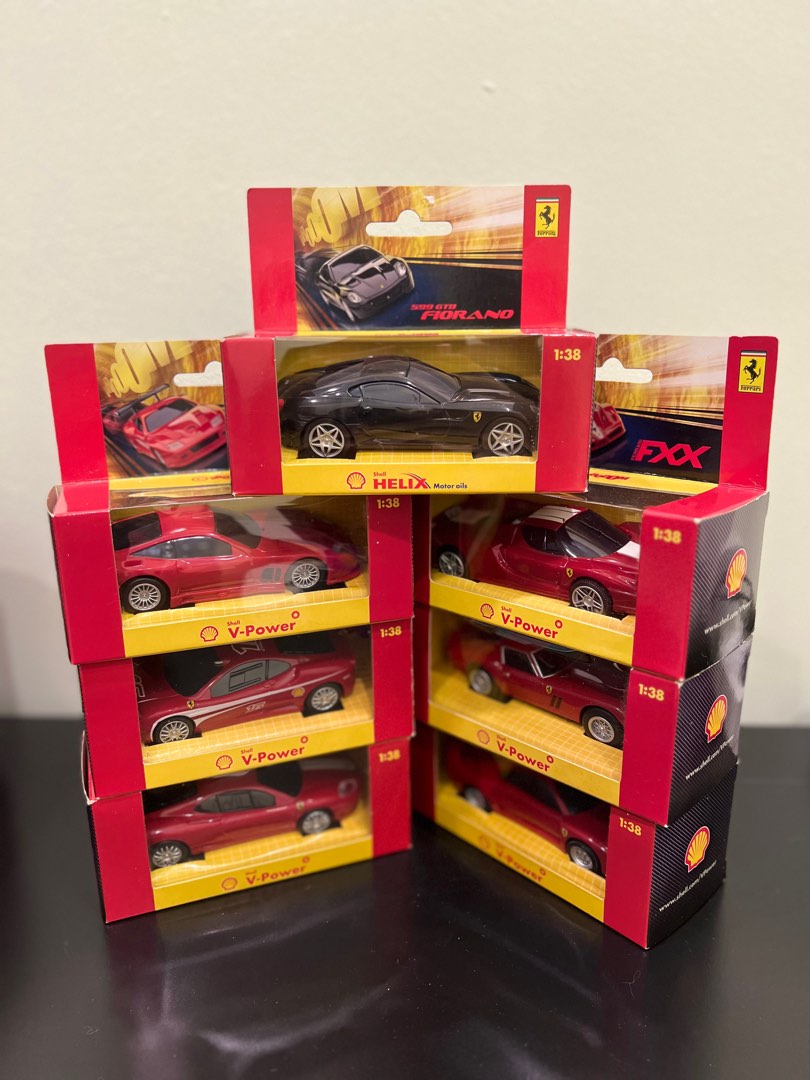 Shell x Ferrari Set, Hobbies & Toys, Toys & Games on Carousell