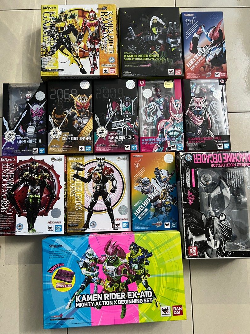 Shf Kamen Rider, Hobbies & Toys, Toys & Games on Carousell