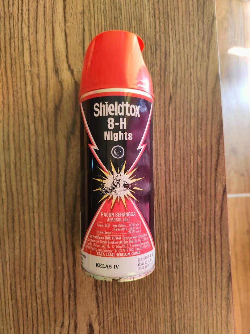 Shieldtox 8 hours night mosquito killer spray, Furniture & Home Living ...
