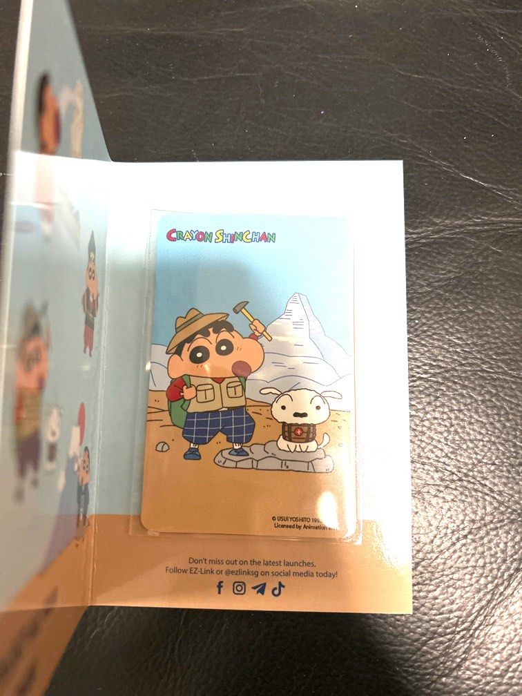 Shin Chan Crayon Ezlink card, Video Gaming, Gaming Accessories, Game ...