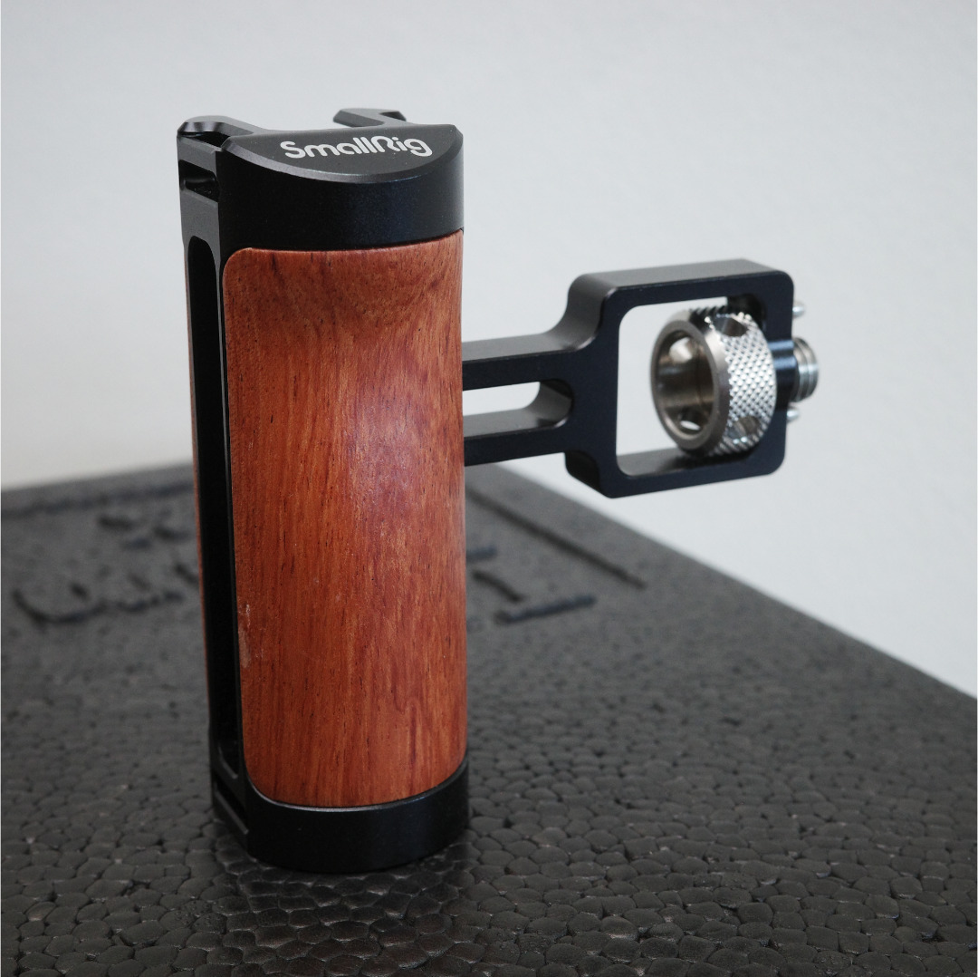 SmallRig Wooden Mini Side Handle (ARRI-Style Mount) 2914, Photography ...