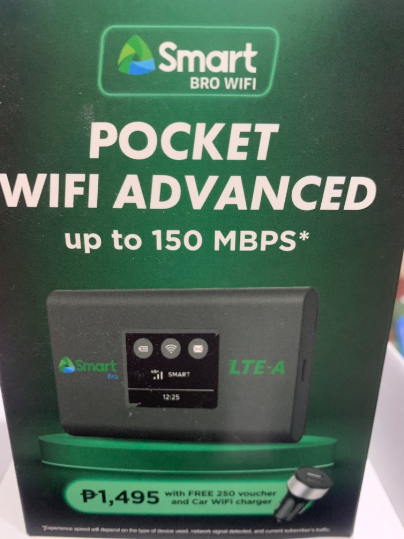 Smart Bro pocket Wi-Fi advanced, Computers & Tech, Office & Business ...