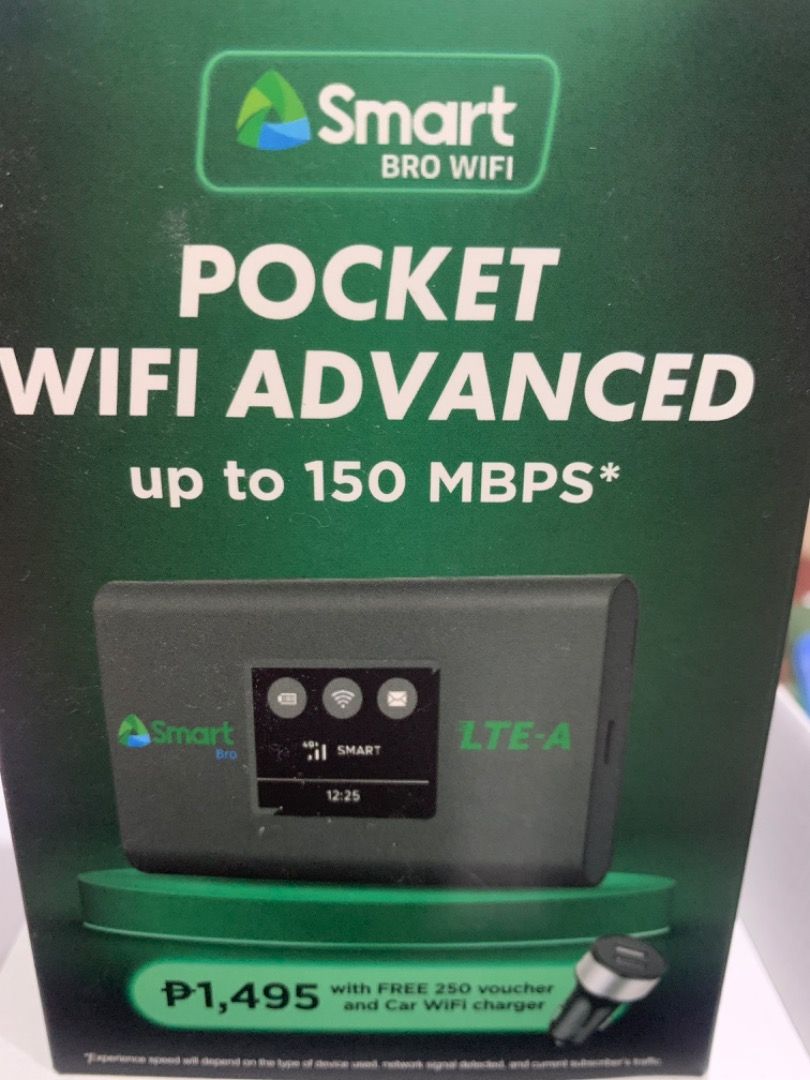 Smart Bro pocket Wi-Fi advanced, Computers & Tech, Office & Business ...