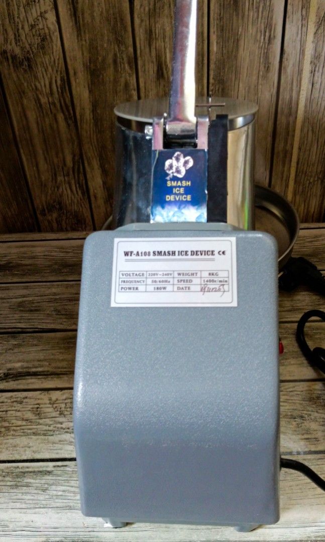 Smash ice device, TV & Home Appliances, Kitchen Appliances, Coffee ...