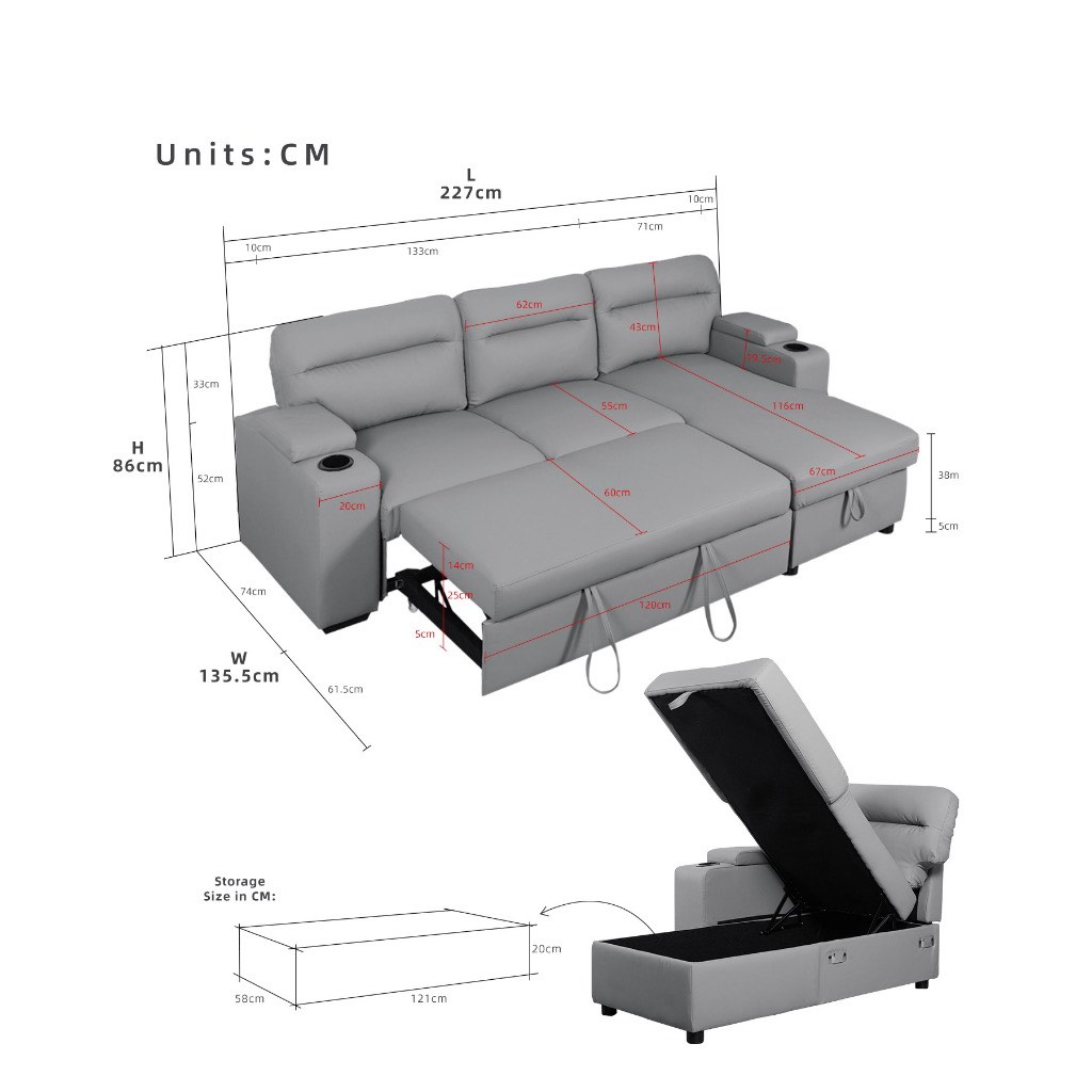 Sofa baru, Furniture & Home Living, Furniture, Sofas on Carousell