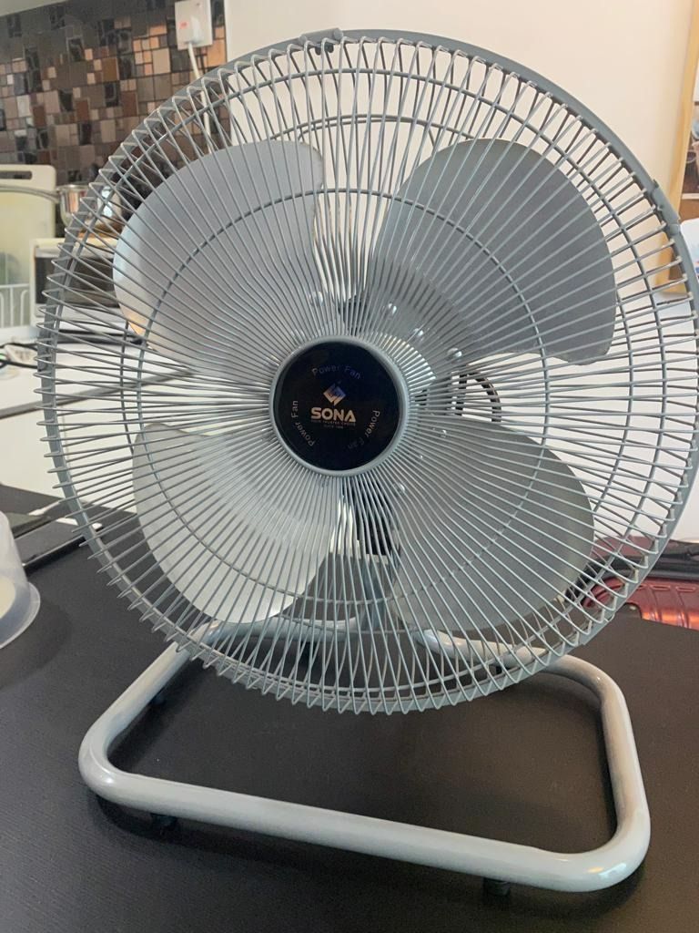 Sona Power Desk Fan, Furniture & Home Living, Lighting & Fans, Fans on ...