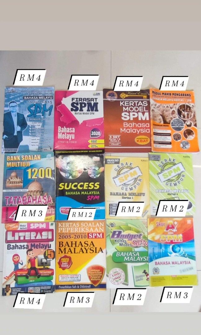 SPM Bahasa Melayu, Hobbies & Toys, Books & Magazines, Textbooks on ...