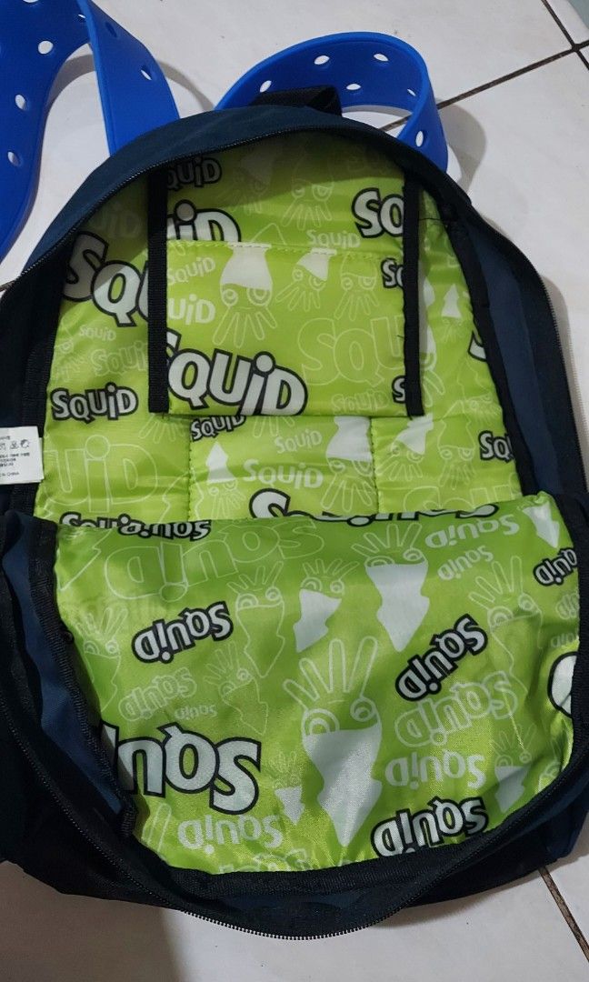 Squid backpack on Carousell