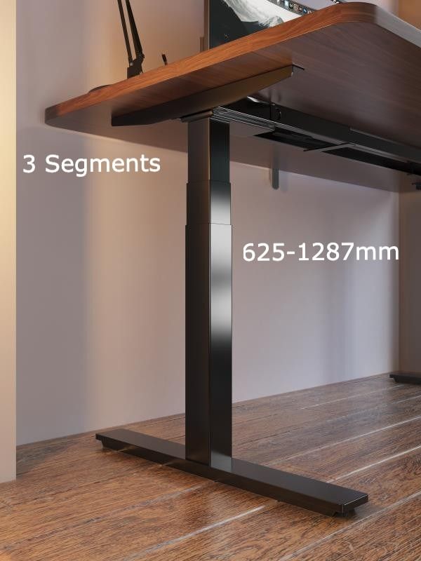 Standing Desk, Large Adjustable Table(625mm-1287mm), Office Desk, Dual ...