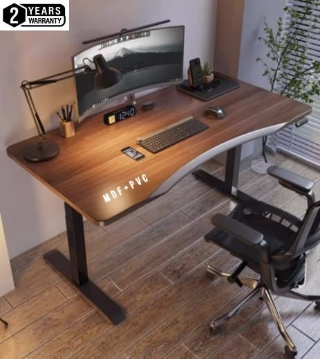 Standing Desk, Large Adjustable Table(625mm-1287mm), Office Desk, Dual ...