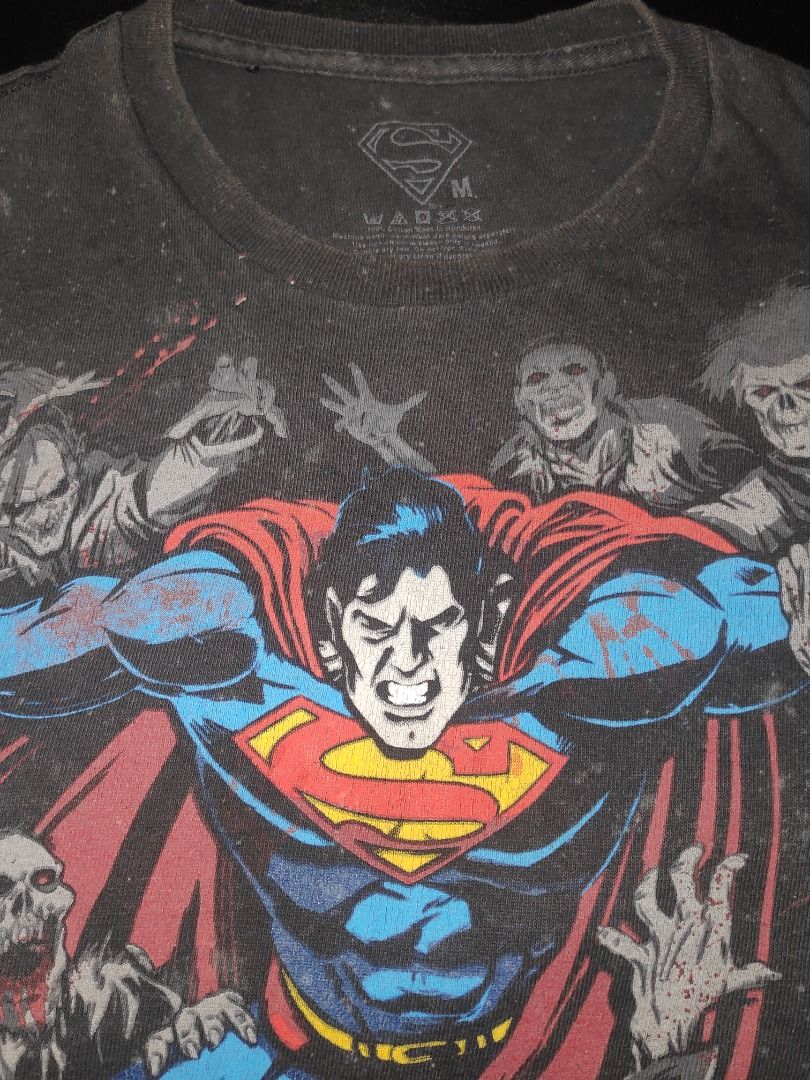 SUPERMAN FULL PRINT SHIRT, Men's Fashion, Tops & Sets, Tshirts & Polo ...
