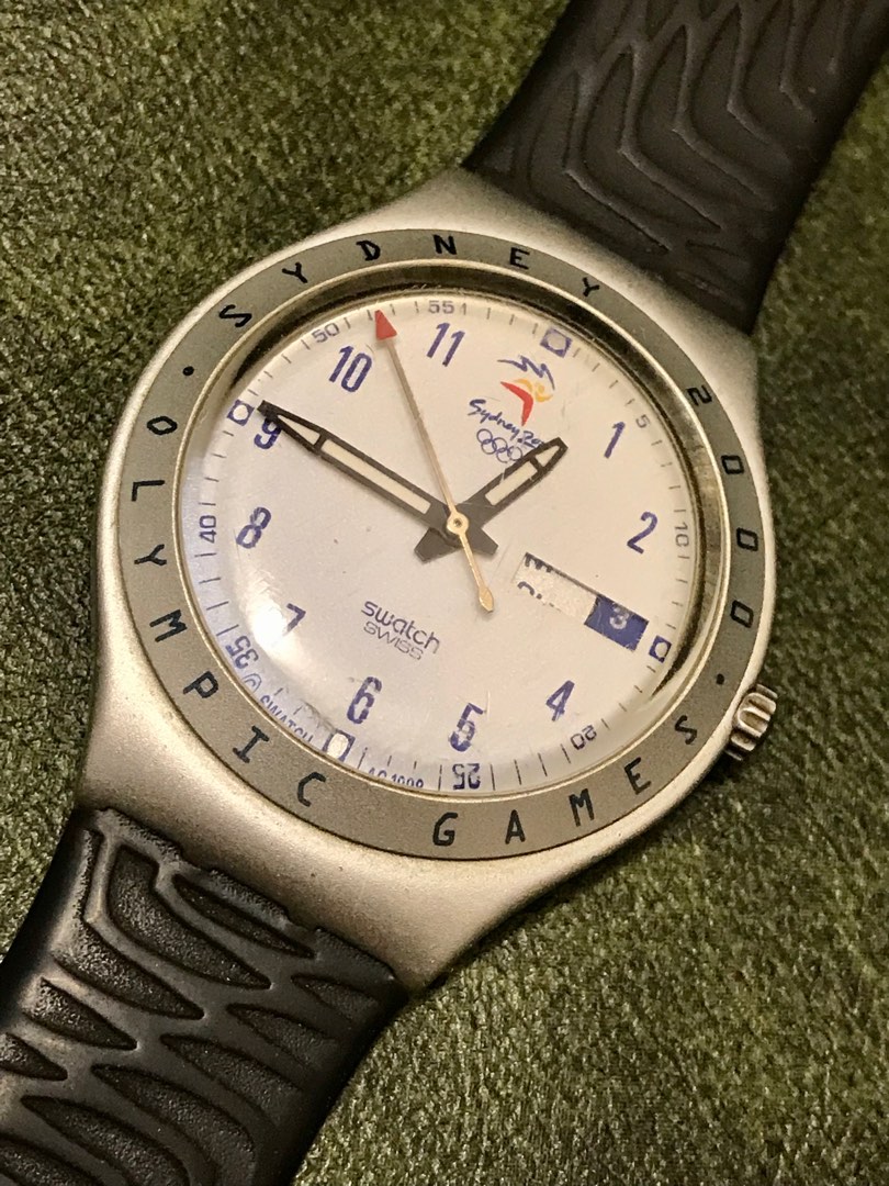 Swatch 2000 Sydney Olympic Games irony Aluminium Patented Swiss made ...
