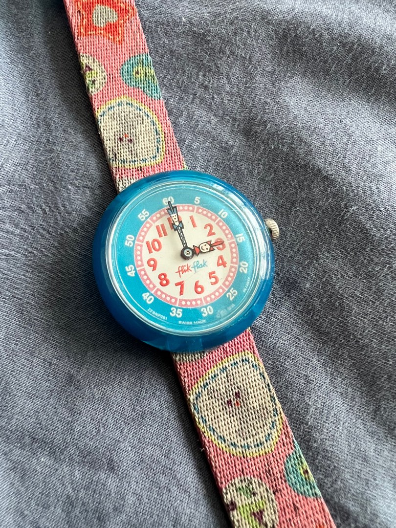 Swatch kids flik flak, Babies & Kids, Babies & Kids Fashion on Carousell