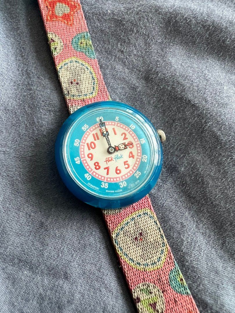 Swatch kids flik flak, Babies & Kids, Babies & Kids Fashion on Carousell