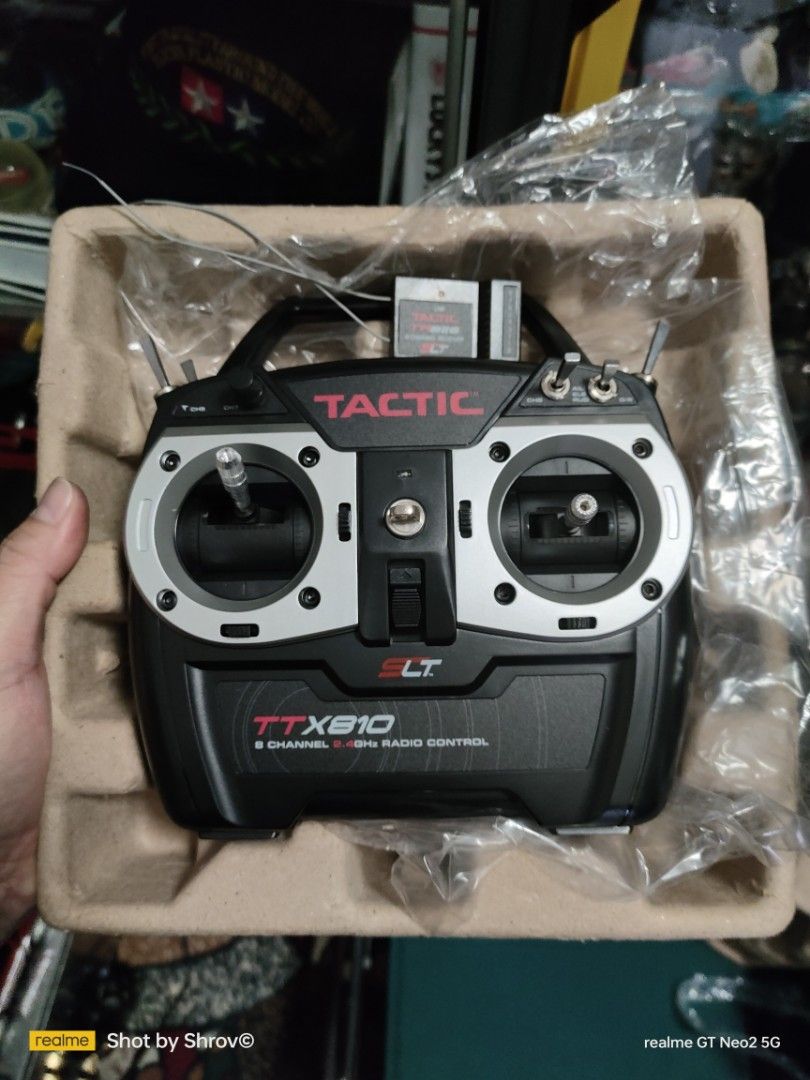 TACTIC SLT TTX810 8-CHANNEL WITH TACTIC TR826 RECEIVER REMORT CHANNEL 2 ...