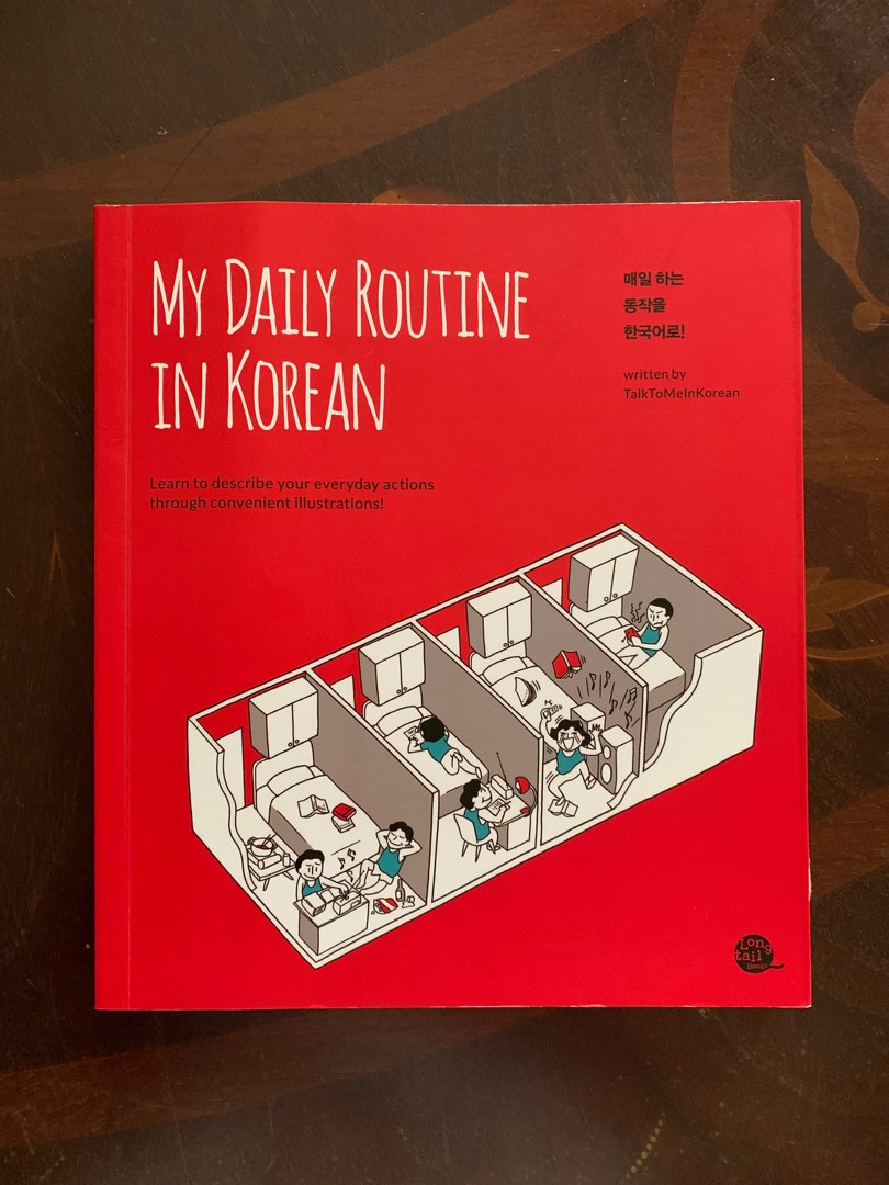TALK TO ME IN KOREAN MY DAILY ROUTINE IN KOREAN BOOK, Hobbies & Toys ...