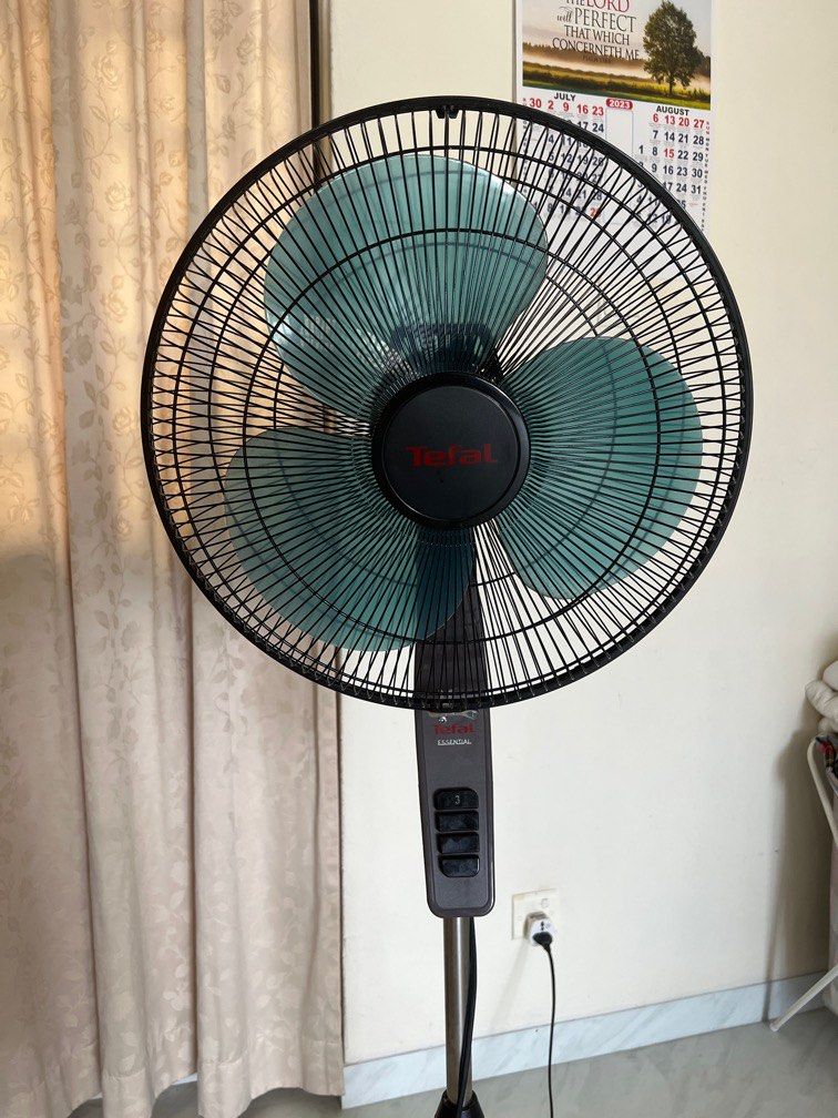 Tefal stand fan VF4110, Furniture & Home Living, Lighting & Fans, Fans ...
