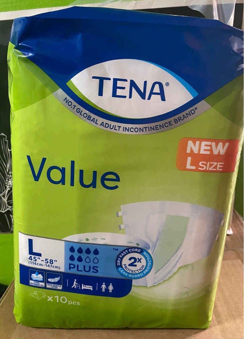Tena Adult Diapers, Health & Nutrition, Medical Supplies & Tools on ...